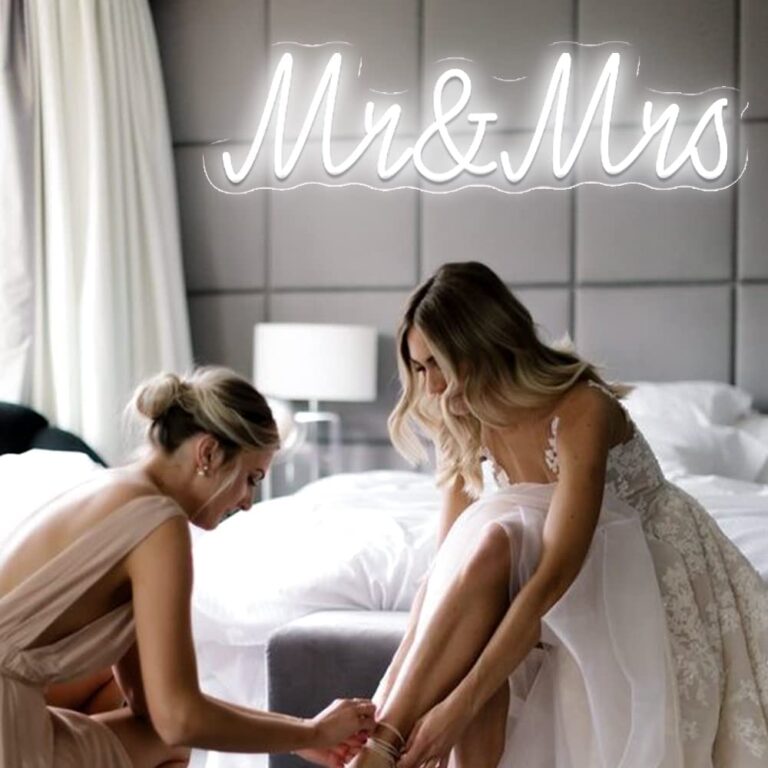 Mr. & Mrs. Neon LED Sign – Apna photo